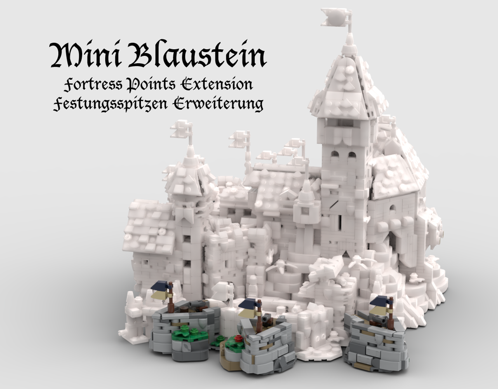 LEGO MOC-263131 Mini Blaustein Castle - Fortress Points Extension ...