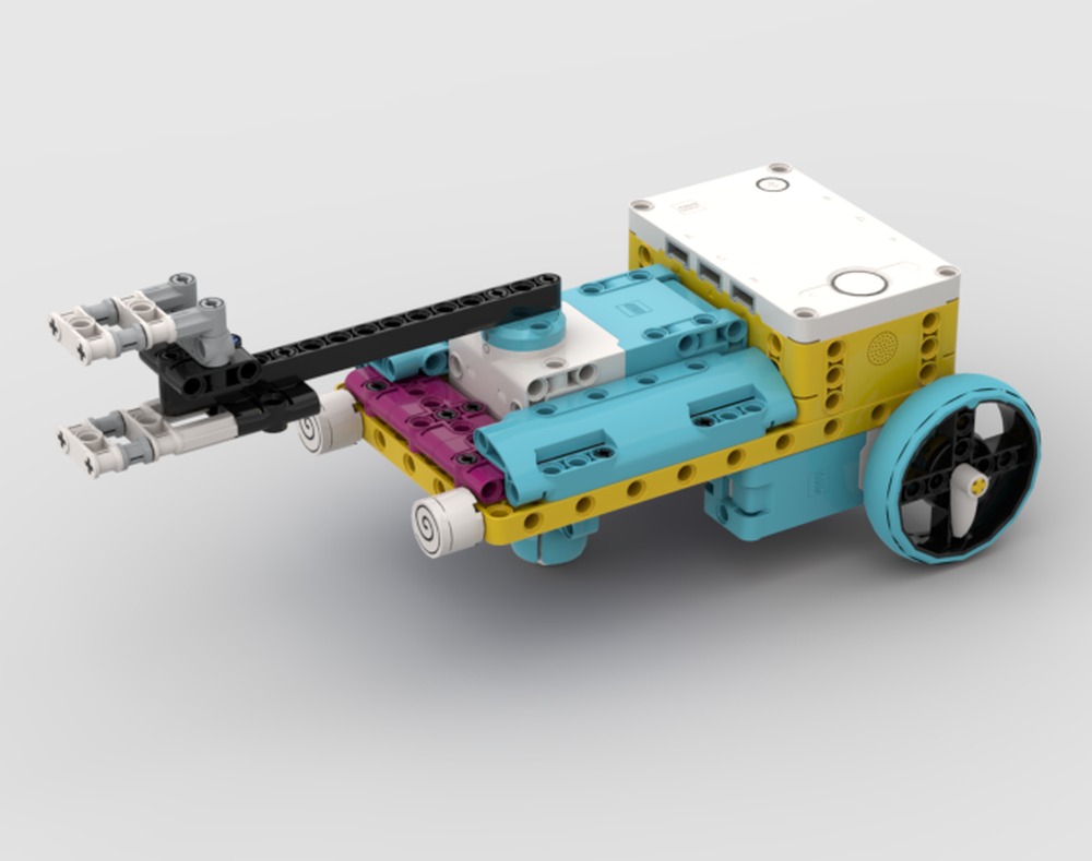 LEGO MOC-263139 Drawing car LEGO Spike Prime by Briklab | Rebrickable ...