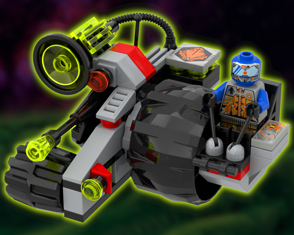 LEGO MOC-263157 Tri-Wheel Tracker by Edgy_90s_Alien | Rebrickable ...