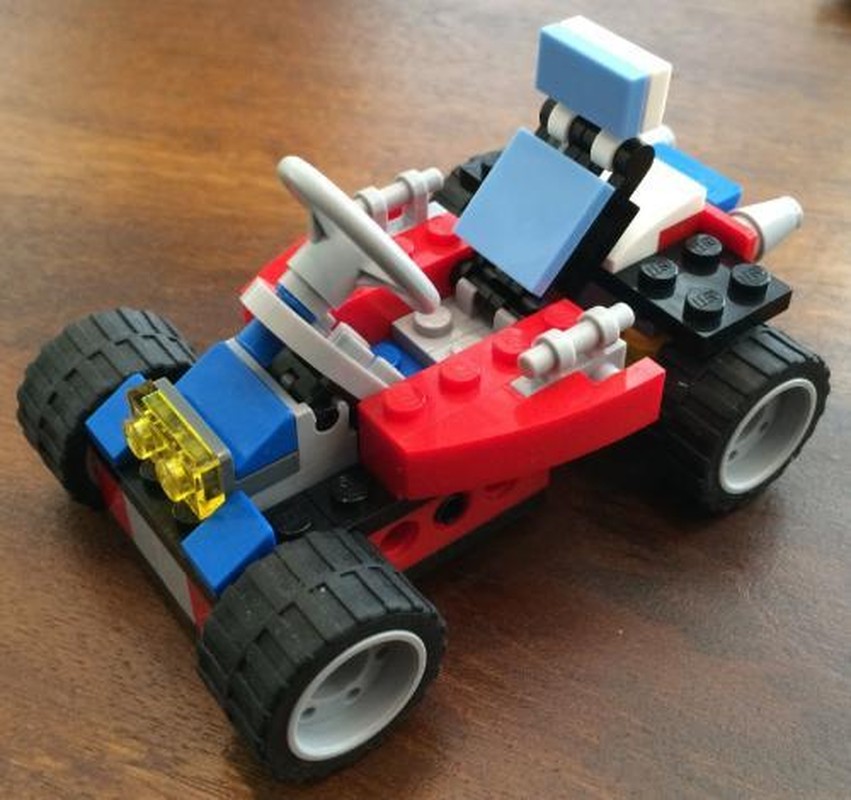 LEGO MOC Lite Go-Kart by megastruct | Rebrickable - Build with LEGO