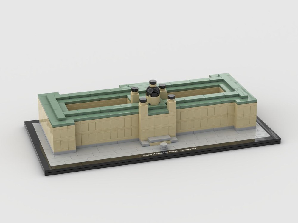 LEGO MOC Natural History Museum, Vienna by Tec-Sau | Rebrickable ...