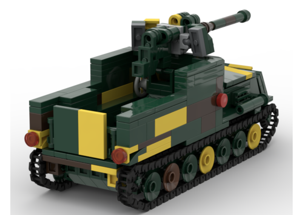 LEGO MOC-263297 Type 5 Na-To SPG by historyfan19 | Rebrickable - Build ...