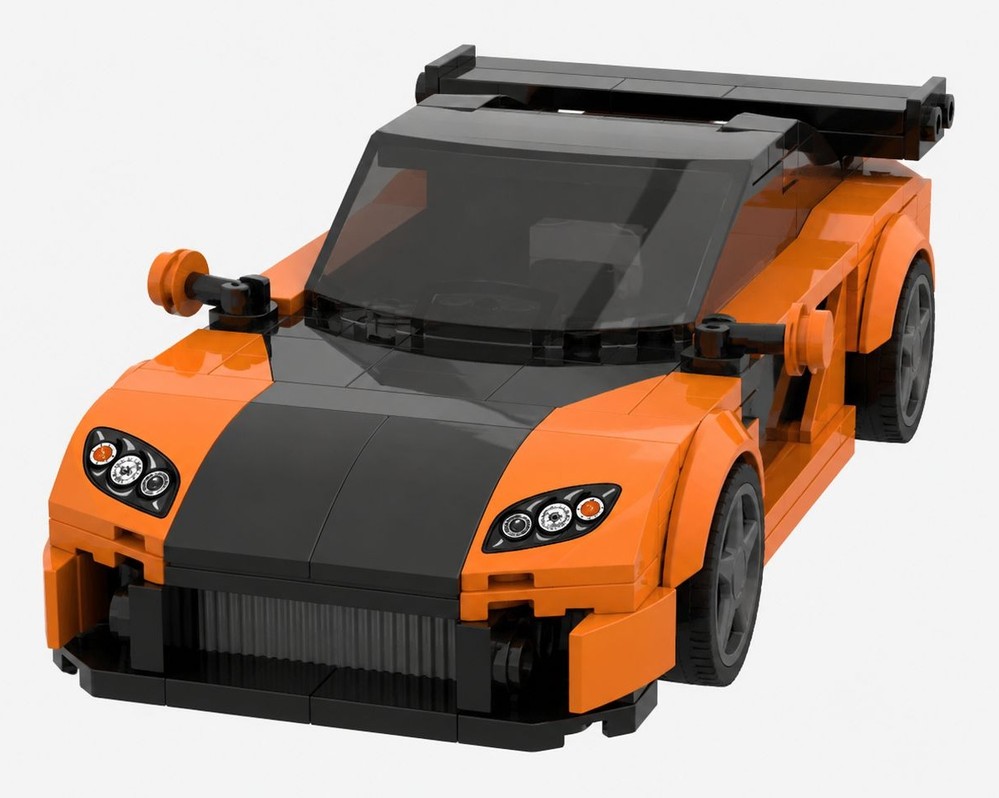 LEGO MOC-263340 tokyo drift mazda rx7 by hamzuki8wide | Rebrickable ...