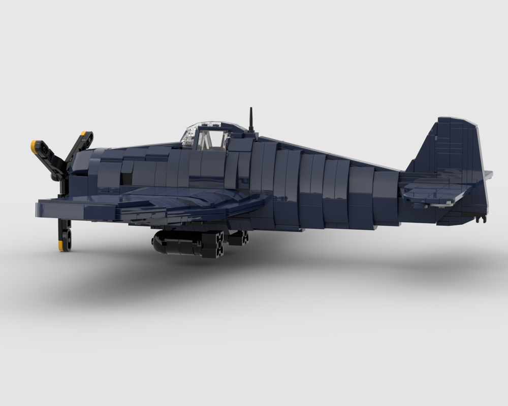 LEGO MOC-263347 F6F-5 Hellcat 1:35 scale model by Frog_builds ...