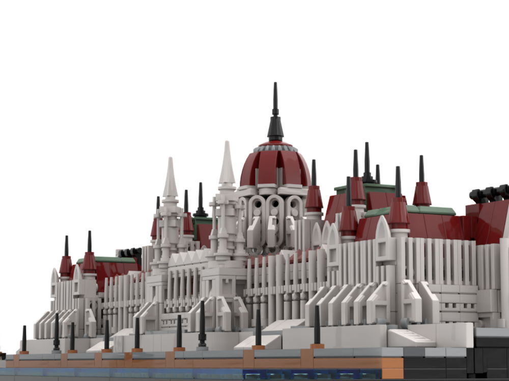 LEGO MOC-263362 Hungarian Parliament Building 1:800 by shelflife ...