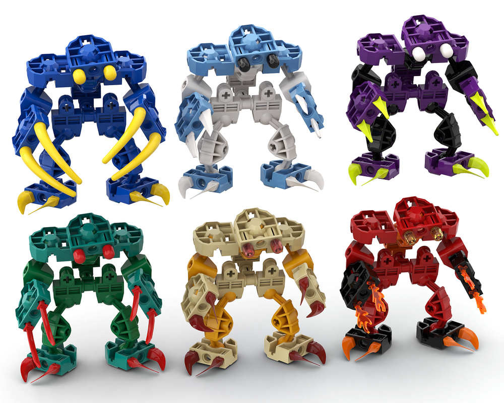 LEGO MOC-263394 Six little guys by LordFindogask734 | Rebrickable ...