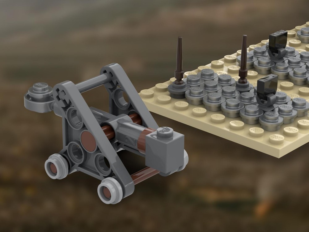 LEGO MOC-263413 White City Expansion Part 4: Soldiers, Catapult, Trolls ...