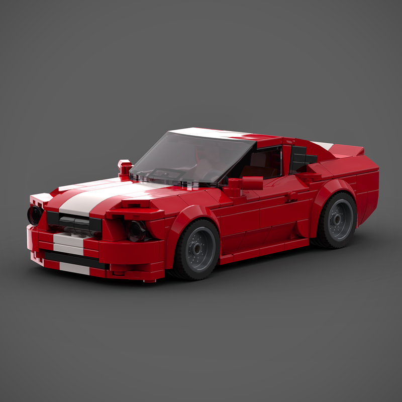 LEGO MOC-263430 Ford Mustang by C.M.D | Rebrickable - Build with LEGO