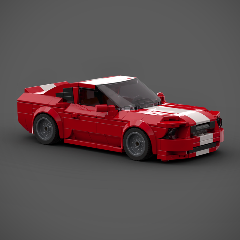 LEGO MOC-263430 Ford Mustang by C.M.D | Rebrickable - Build with LEGO