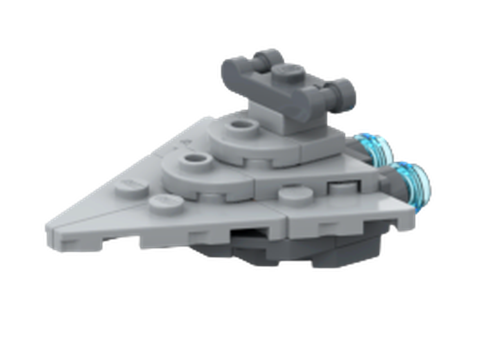 LEGO MOC-263480 Up-scaled Micro Star_Destroyer (alt of 75366) by ...