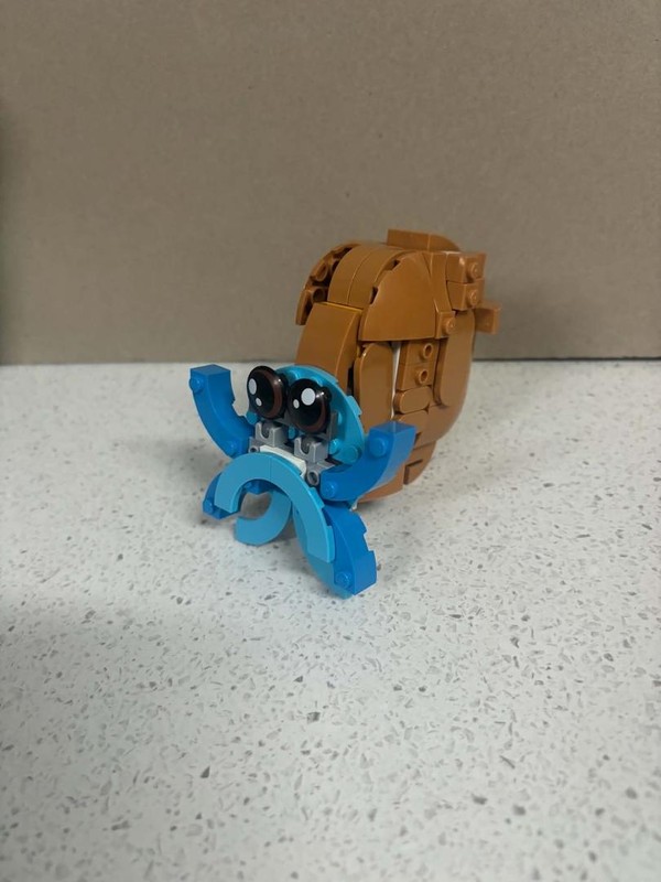 LEGO MOC-263507 Omanyte by BrickbuiltGirl | Rebrickable - Build with LEGO