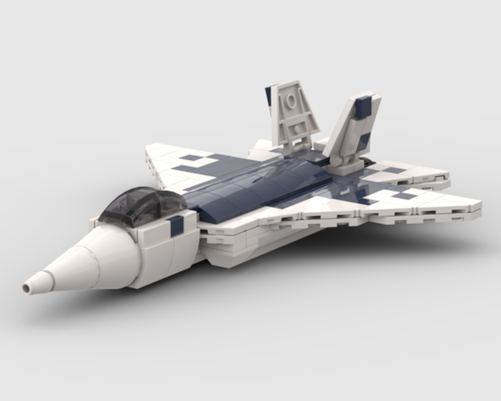 LEGO MOC-263516 midi SU-57 by Pug-bricks | Rebrickable - Build with LEGO