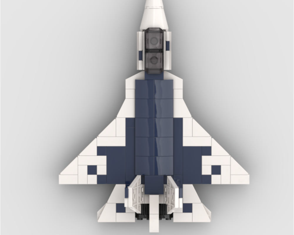 LEGO MOC-263516 midi SU-57 by Pug-bricks | Rebrickable - Build with LEGO