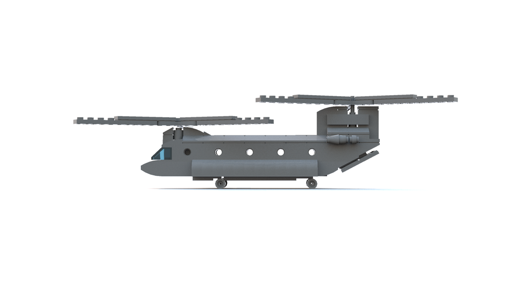 LEGO MOC [Micro] CH-47 Chinook by redbrick2001 | Rebrickable - Build ...