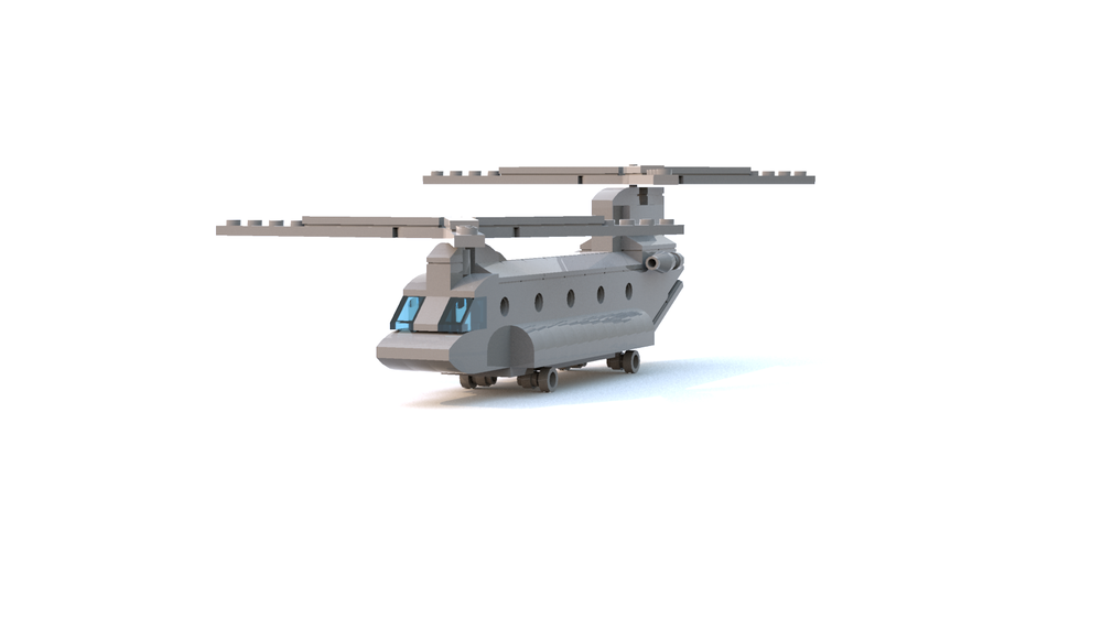 LEGO MOC [Micro] CH-47 Chinook by redbrick2001 | Rebrickable - Build ...