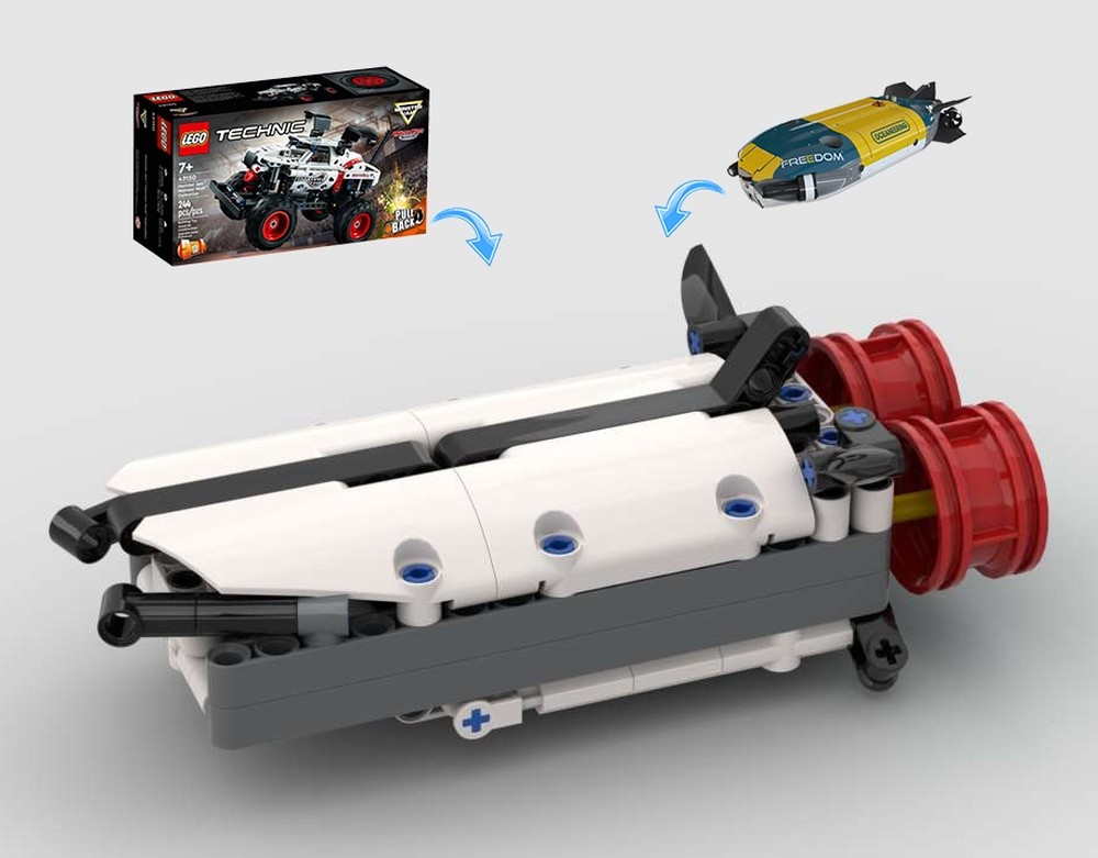 LEGO MOC-263638 Freedom AUV 42150 Alternate Build by ErikGS ...