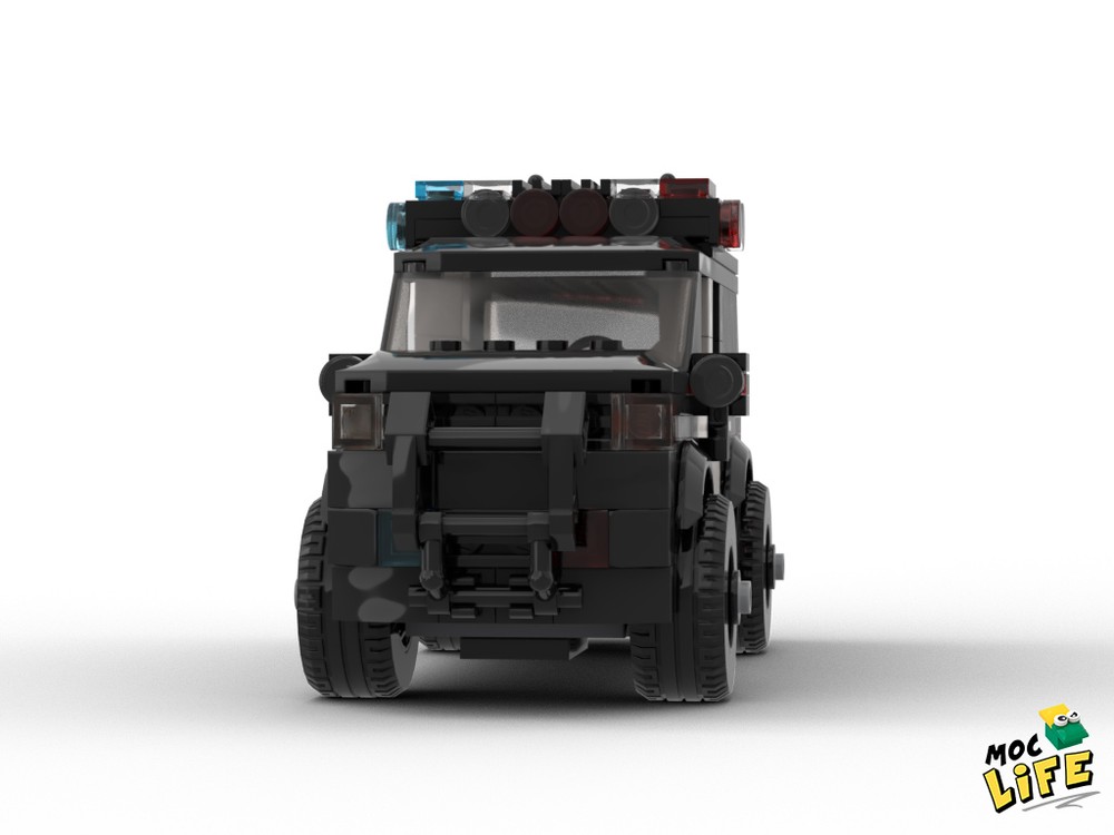 LEGO MOC Ford Explorer police by MocLife | Rebrickable - Build with LEGO
