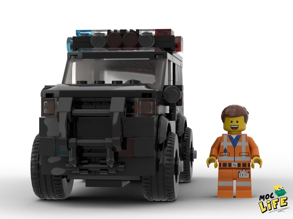 LEGO MOC Ford Explorer police by MocLife | Rebrickable - Build with LEGO