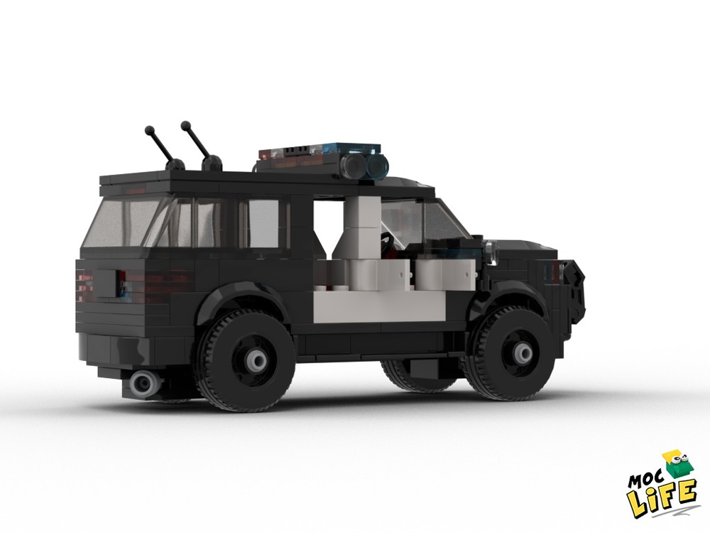 LEGO MOC-26372 Ford Explorer police by MocLife | Rebrickable - Build ...