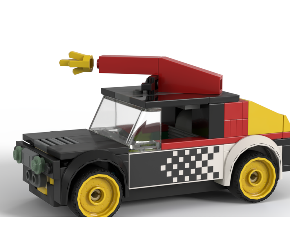 LEGO MOC-263757 (Free) 60488 Humvee by Zudineer | Rebrickable - Build ...