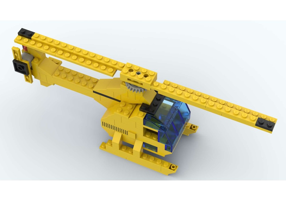 LEGO MOC-263792 744 Helicopter by banati68 | Rebrickable - Build with LEGO
