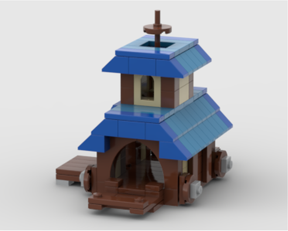 LEGO MOC-263820 Clan Games Hut by ASBrickDesigns | Rebrickable - Build ...