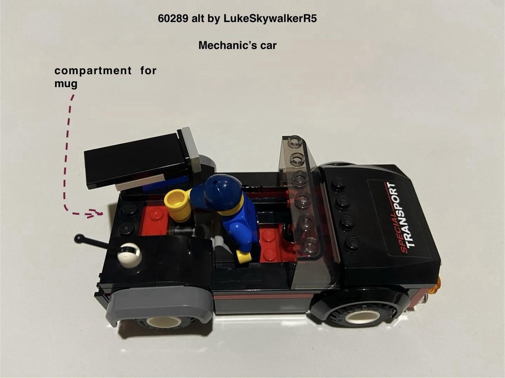 LEGO MOC-263839 Mechanic's Car (60298 alt by LukeSkywalkerR5 ...