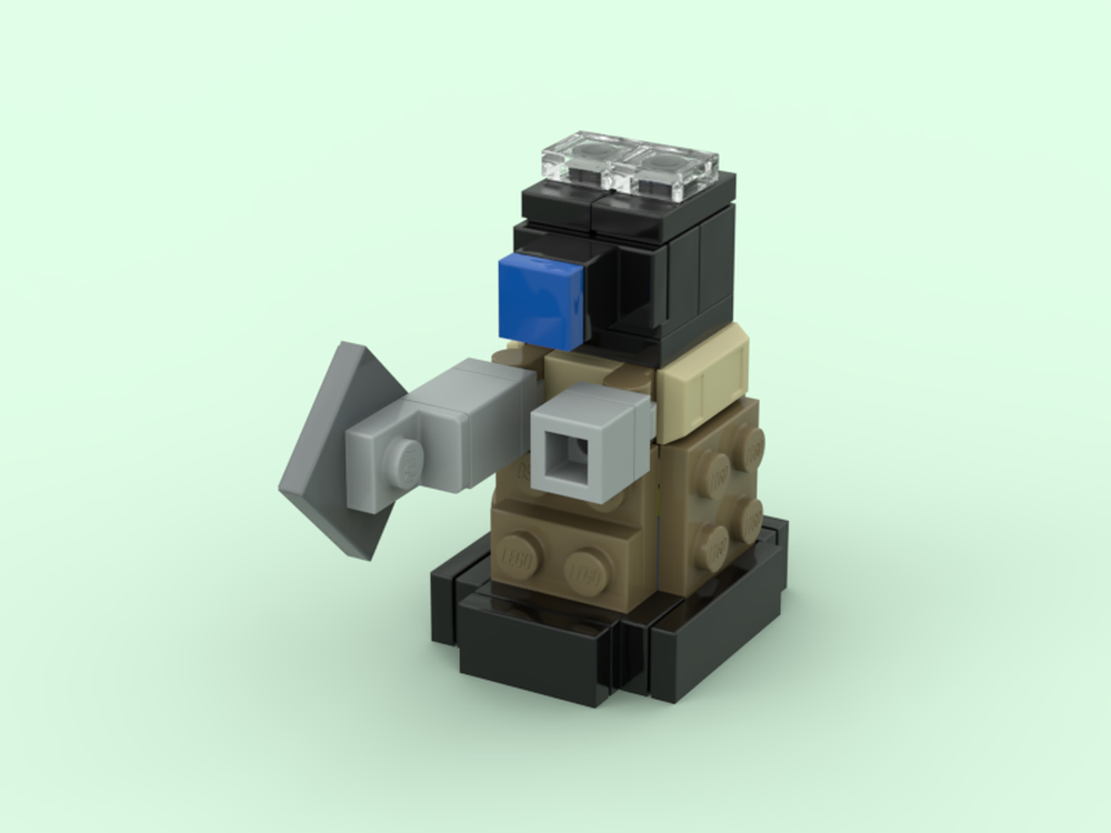 LEGO MOC-263885 Dalek Emperor (New Who) by TheOtherOne | Rebrickable ...
