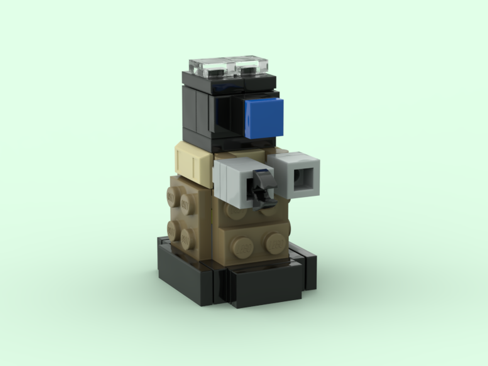 LEGO MOC-263885 Dalek Emperor (New Who) by TheOtherOne | Rebrickable ...