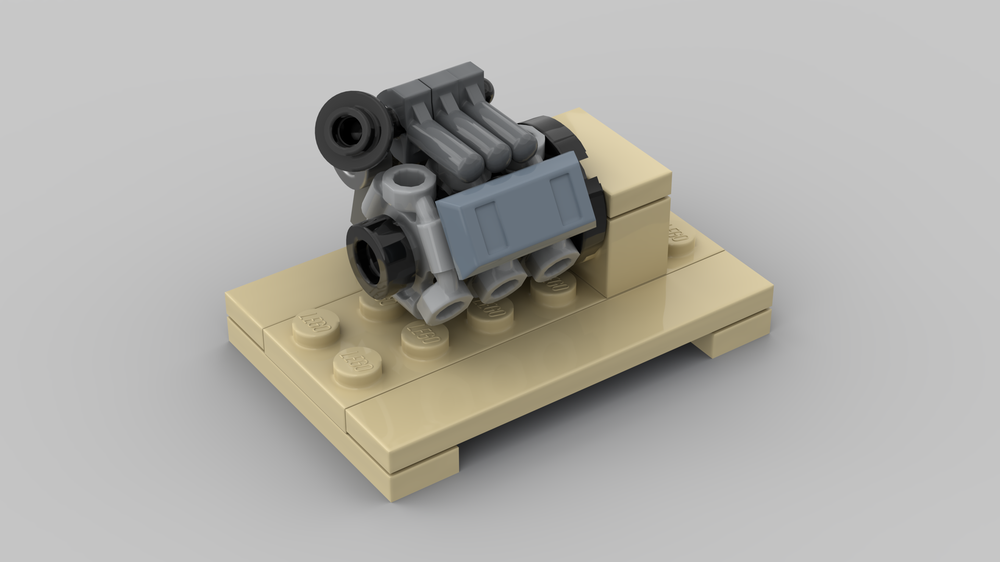LEGO MOC-263955 13B-REW Engine by HEA21 | Rebrickable - Build with LEGO