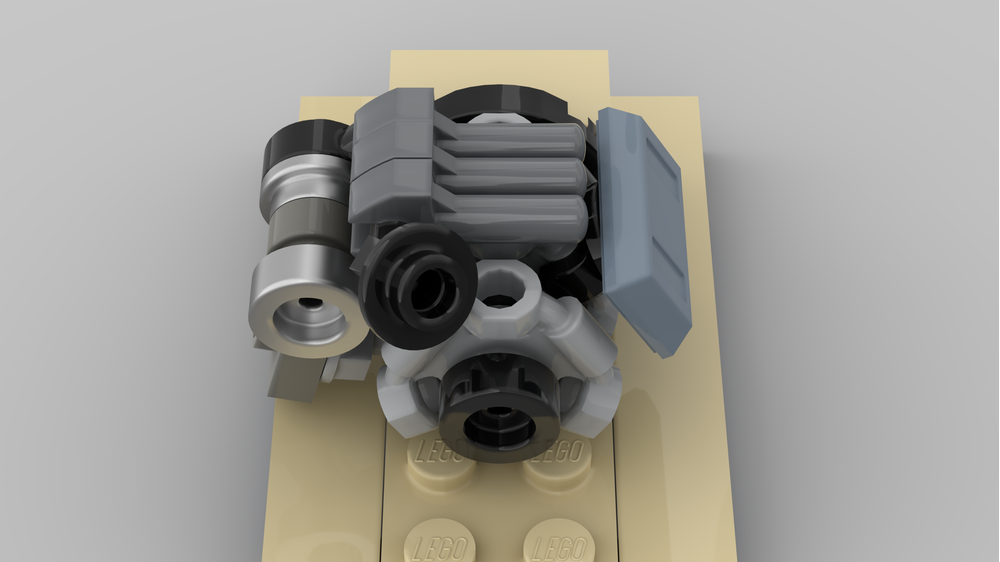 LEGO MOC-263955 13B-REW Engine by HEA21 | Rebrickable - Build with LEGO