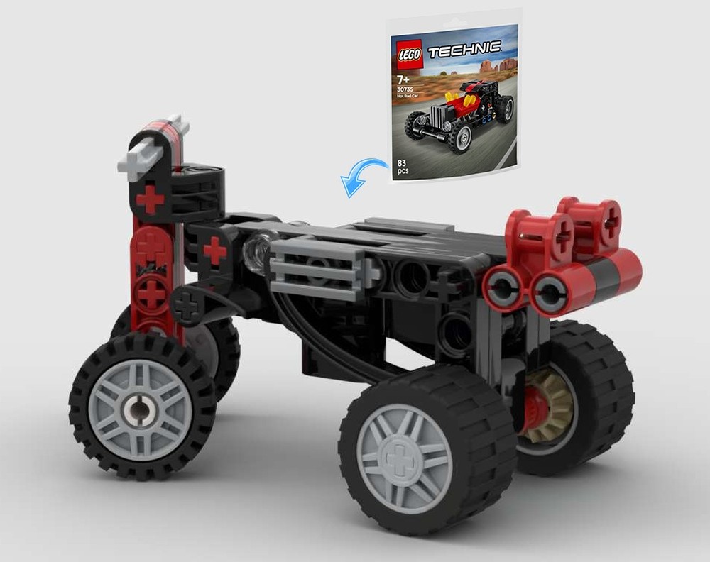 LEGO MOC-263981 Quad Bike 30735 Alternate Build by ErikGS | Rebrickable ...