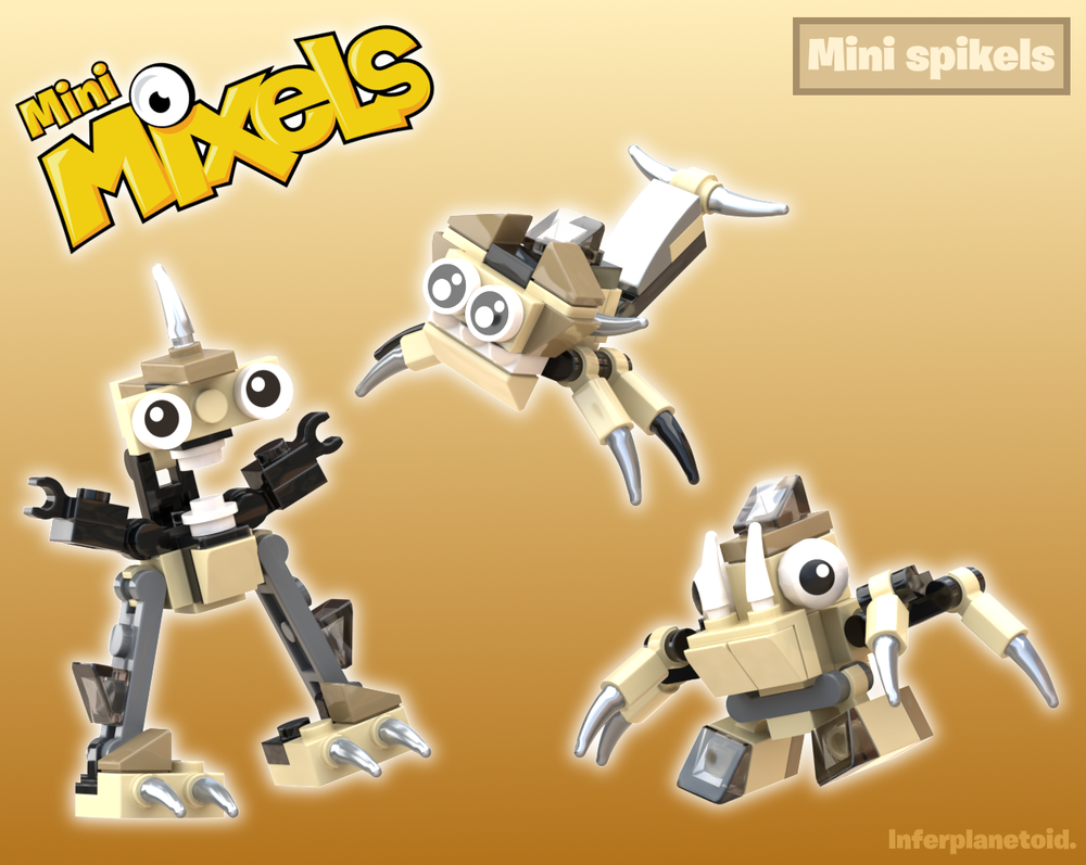 Lego Moc 264028 Mini Mixels Mini Spikels By Jaip Rebrickable