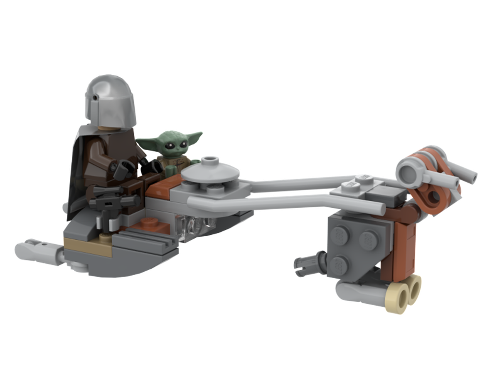 LEGO MOC-264073 Mando & Grogu Alternate Models | 75436 by chi-bricks ...