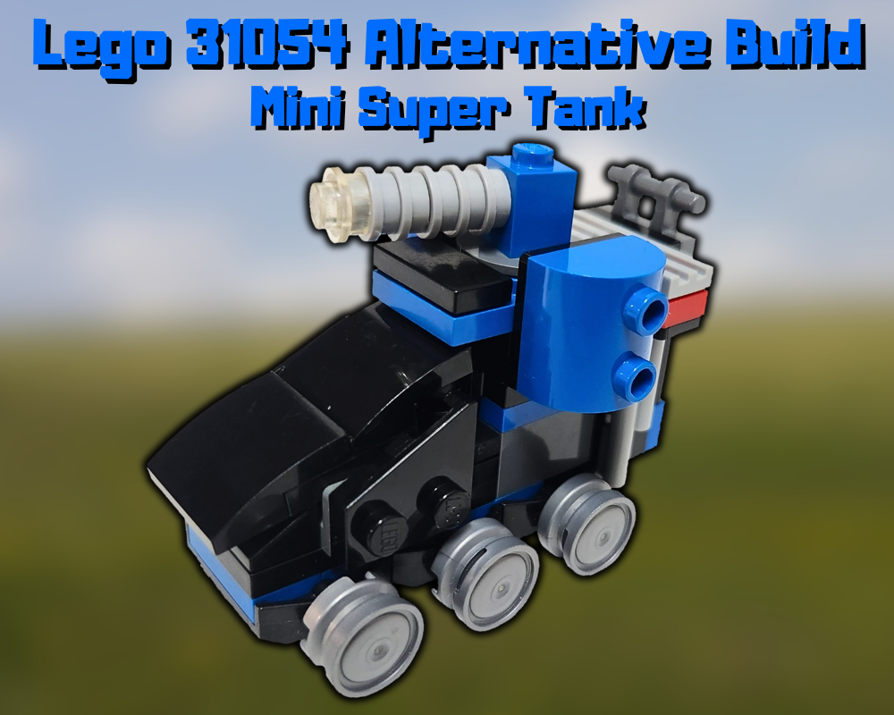 LEGO MOC Mini Super Tank by Noob Builds Lego | Rebrickable - Build with ...