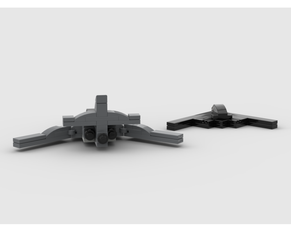 LEGO MOC-264169 b1 and b2 MICRO by Pug-bricks | Rebrickable - Build ...