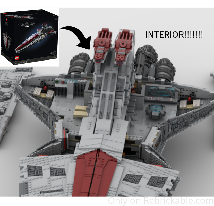 LEGO MOC-264170 75367 VENATOR INTERIOR MOD by mr_shadez | Rebrickable ...