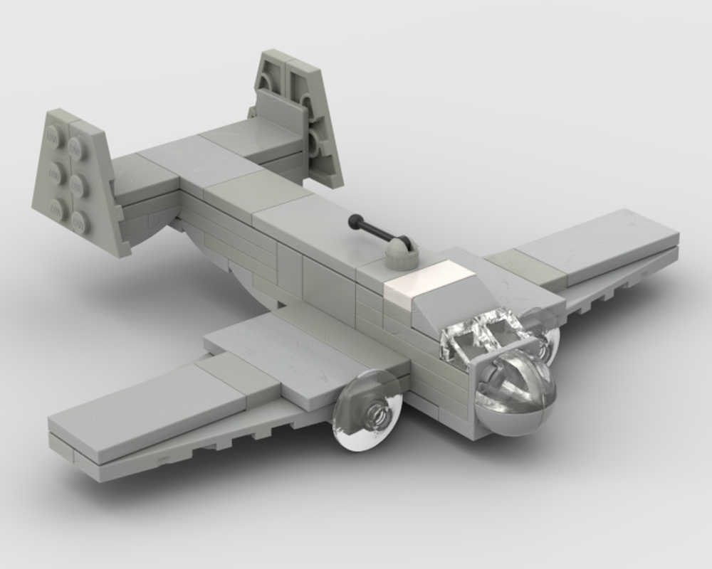 LEGO MOC-264177 micro b25 by Pug-bricks | Rebrickable - Build with LEGO