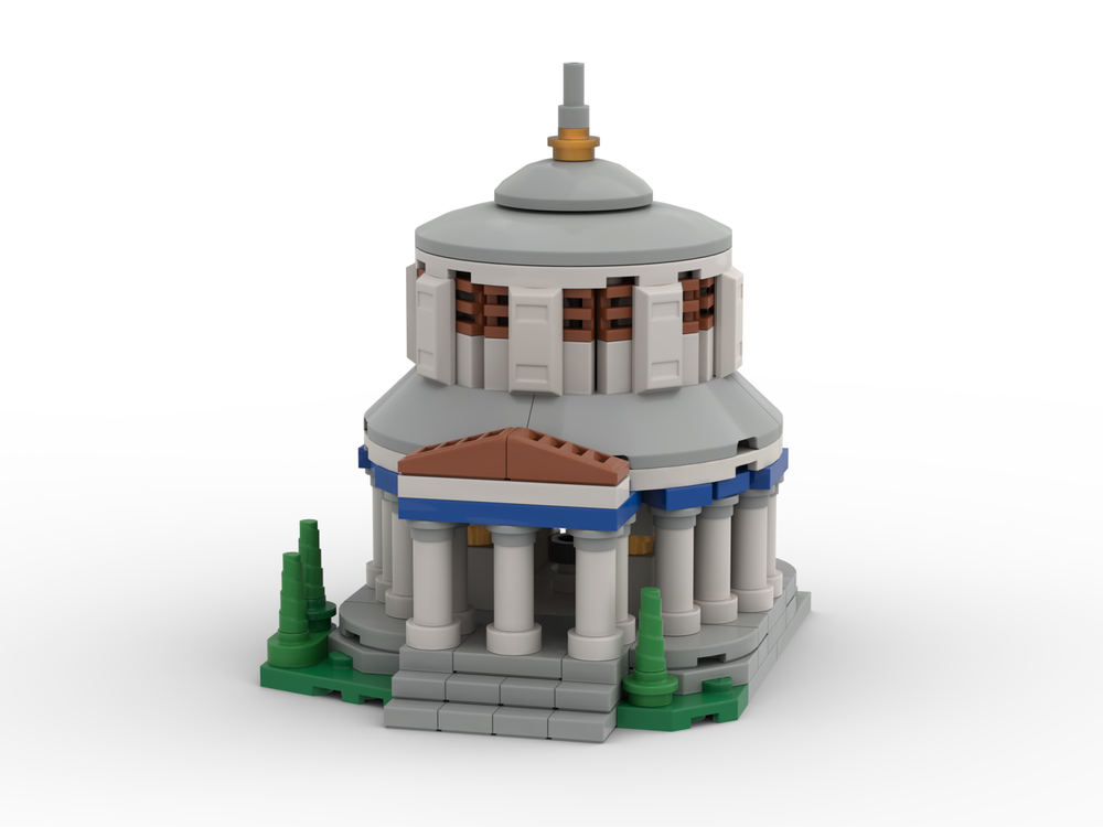 LEGO MOC-264180 Swiss Roman Round Temple of Aventicum – Mini ...