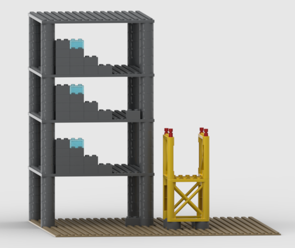 LEGO MOC-264187 zone tower crane by BOBJUNIORUA | Rebrickable - Build ...