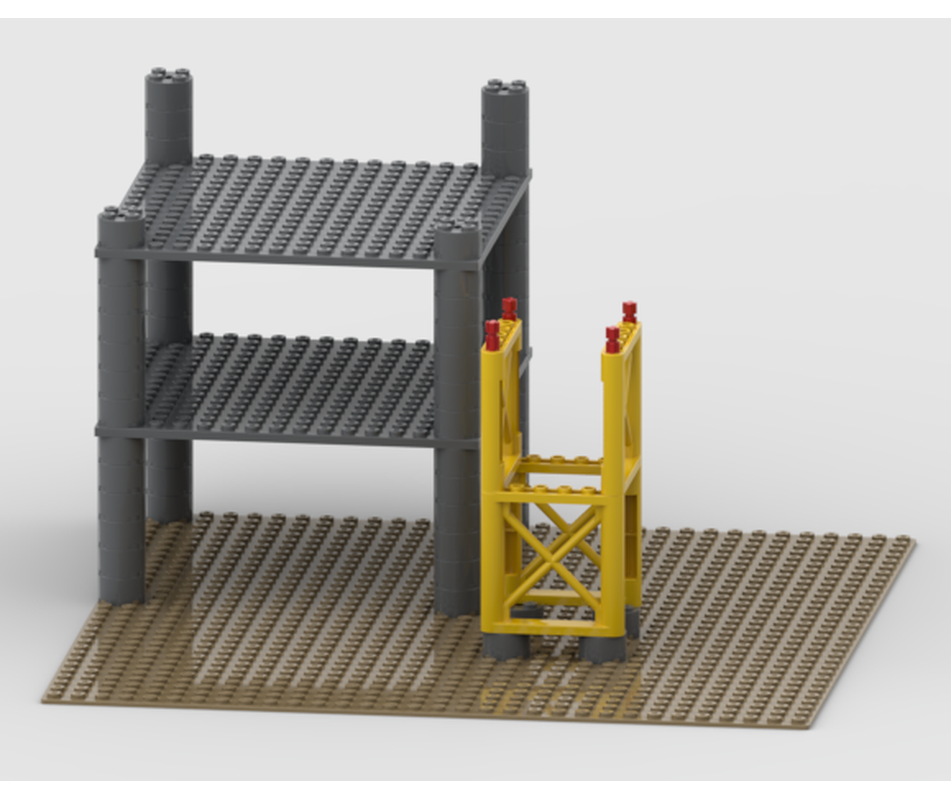 LEGO MOC-264187 zone tower crane by BOBJUNIORUA | Rebrickable - Build ...