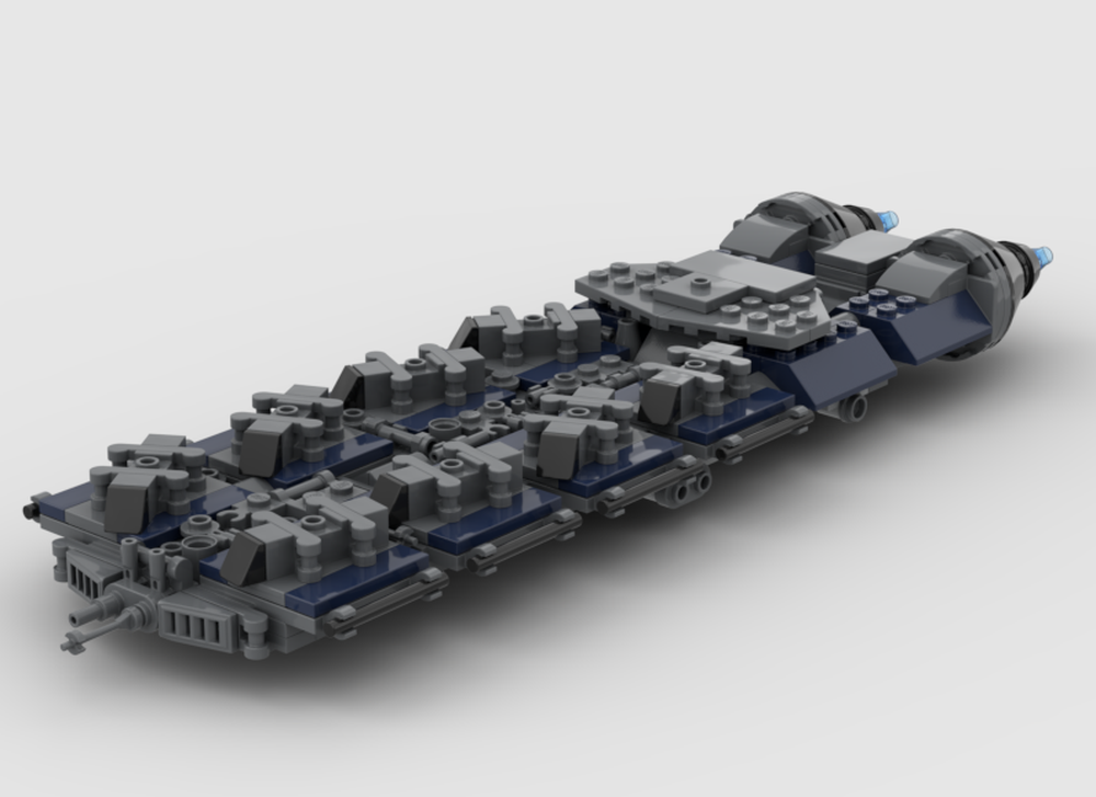 LEGO MOC-264280 Dropship transport ship by Frenchfry57 | Rebrickable ...