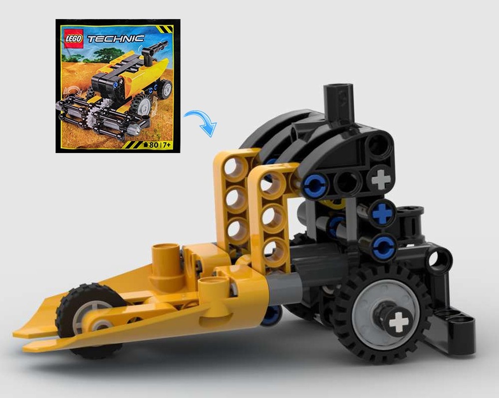 LEGO MOC-264288 Asphalt Paver 412502 Alternate Build by ErikGS ...