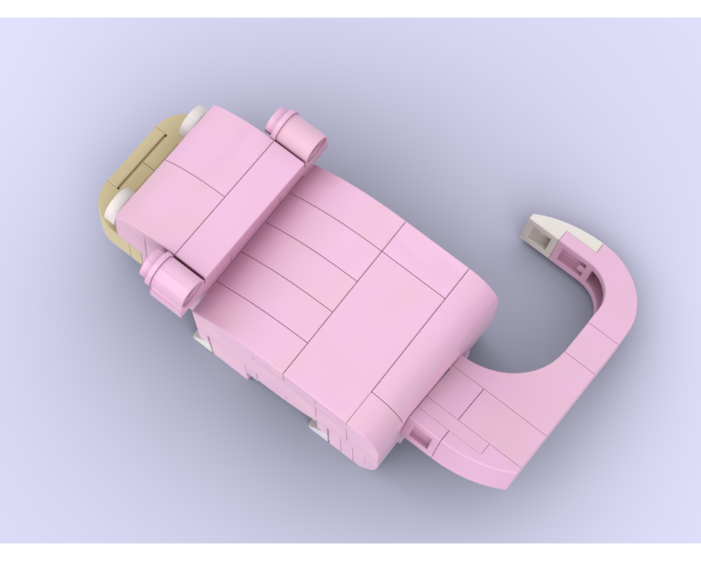 LEGO MOC-264330 Slowpoke by AmyBricks | Rebrickable - Build with LEGO