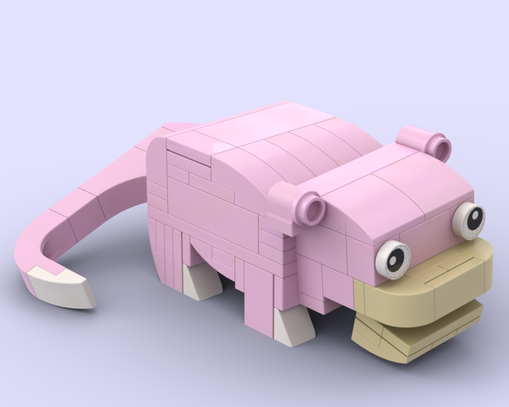 LEGO MOC-264330 Slowpoke by AmyBricks | Rebrickable - Build with LEGO