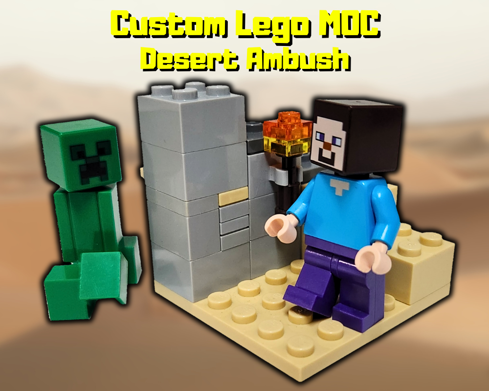 LEGO MOC Desert Ambush by Noob Builds Lego | Rebrickable - Build with LEGO