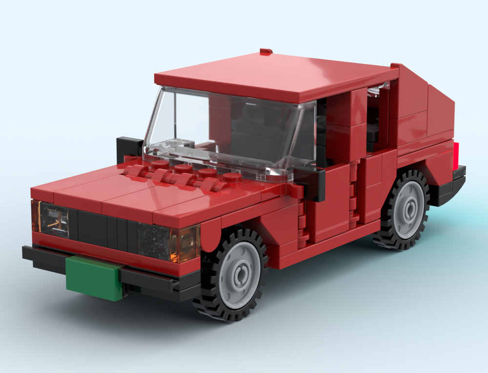 LEGO MOC-264443 Hyundai PONY2 by weredlego | Rebrickable - Build with LEGO