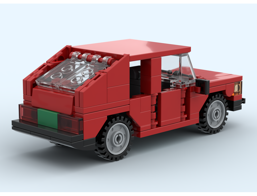LEGO MOC-264443 Hyundai PONY2 by weredlego | Rebrickable - Build with LEGO