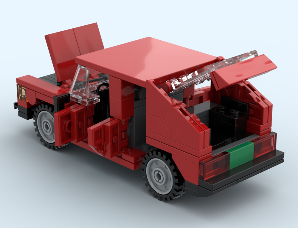 LEGO MOC-264443 Hyundai PONY2 by weredlego | Rebrickable - Build with LEGO