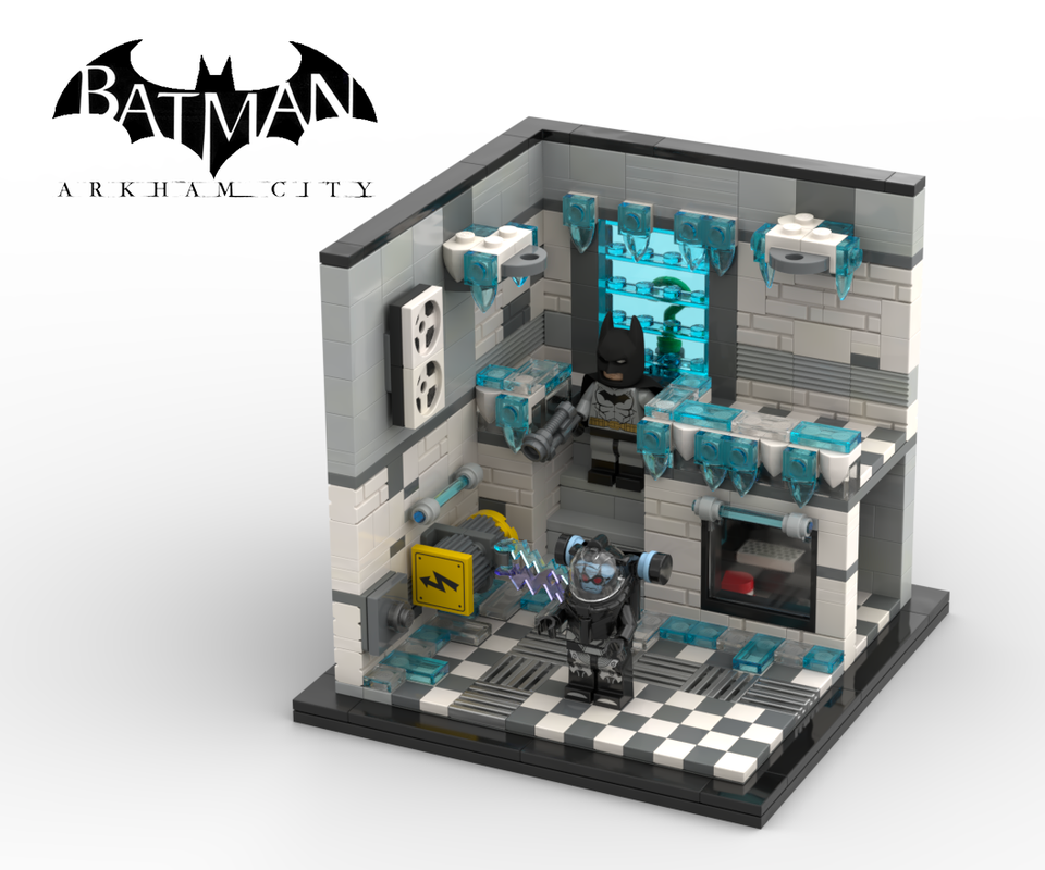 LEGO MOC-264567 Arkham City - Mr. Freeze Fight Diorama by HudsonIndy101 ...